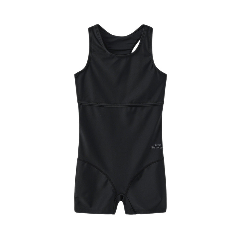 Jual Slazenger Girl's Lycra Boyleg Swimsuits - Black | Shopee Indonesia