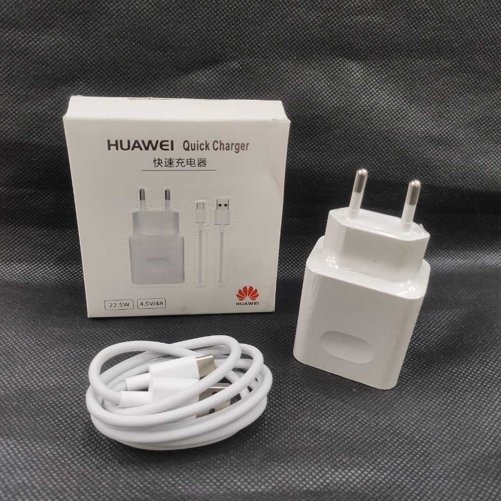 Jual CHARGER HUAWEI 22.5W 4.5V/4A TYPE C / CASAAN HUAWEI TYPE C / BATOK ...