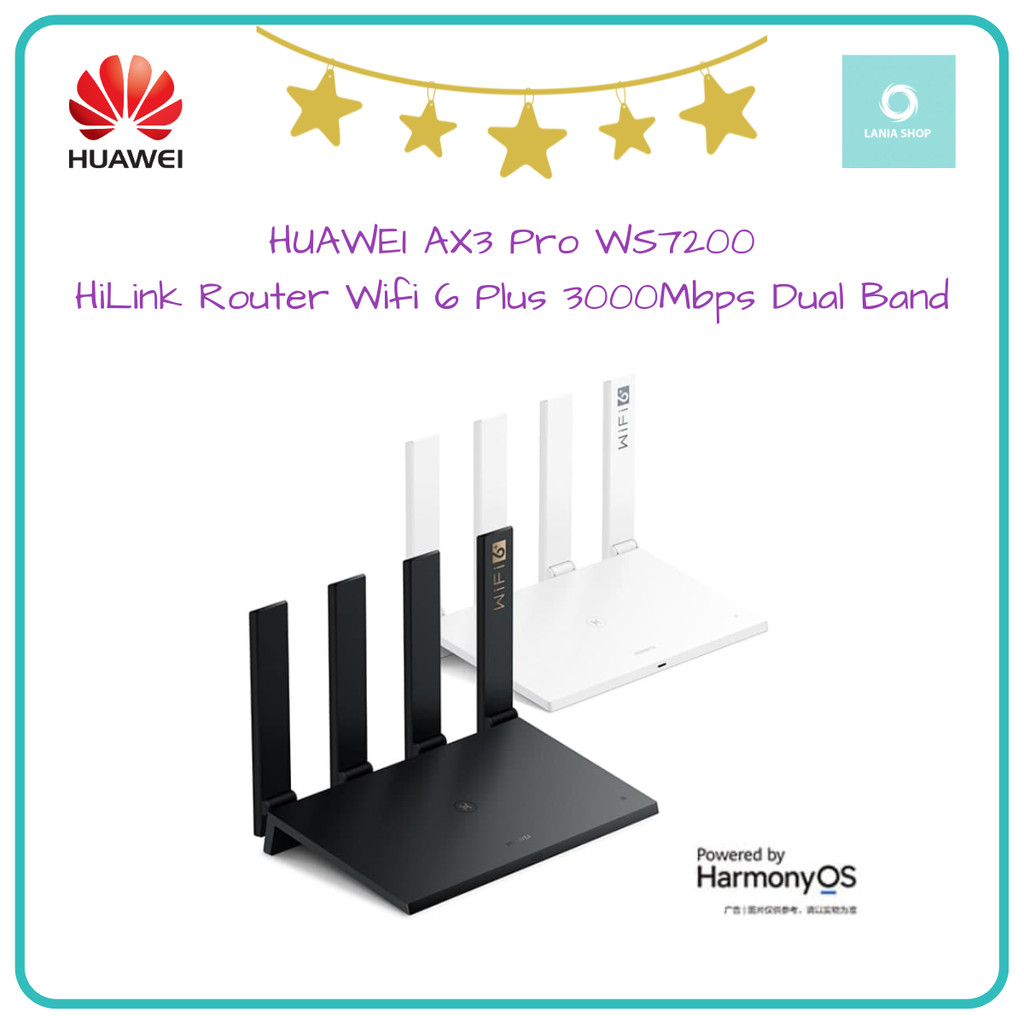 Jual HUAWEI AX3 PRO WS7200 HiLink Router Wifi 6 Plus 3000Mbps Dual Band ...