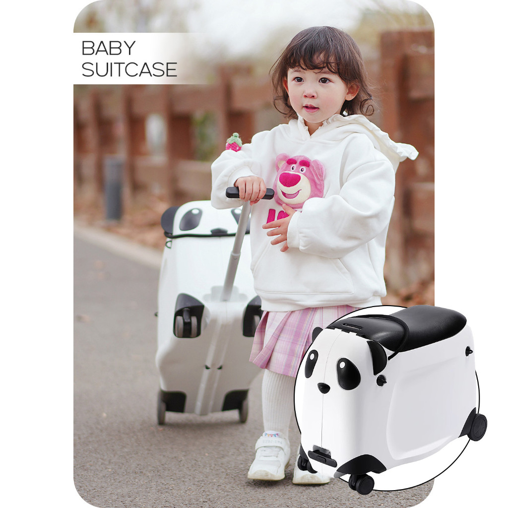 Jual Vantiiear Koper Duduk Tunggang Anak Size Mini Kabin Karakter Panda ...