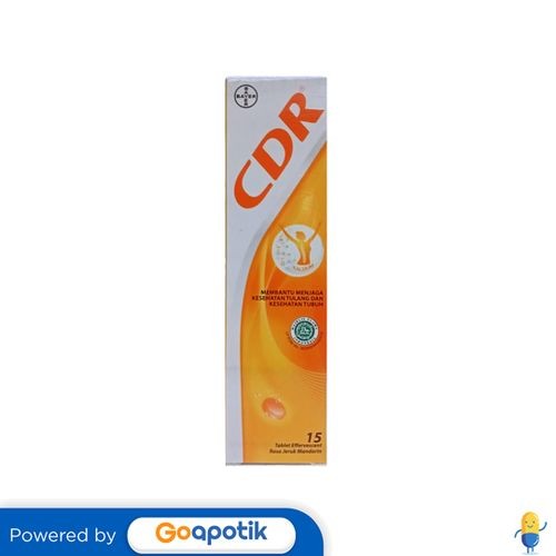 Jual Cdr Rasa Jeruk Mandarin Tube 15 Tablet | Shopee Indonesia