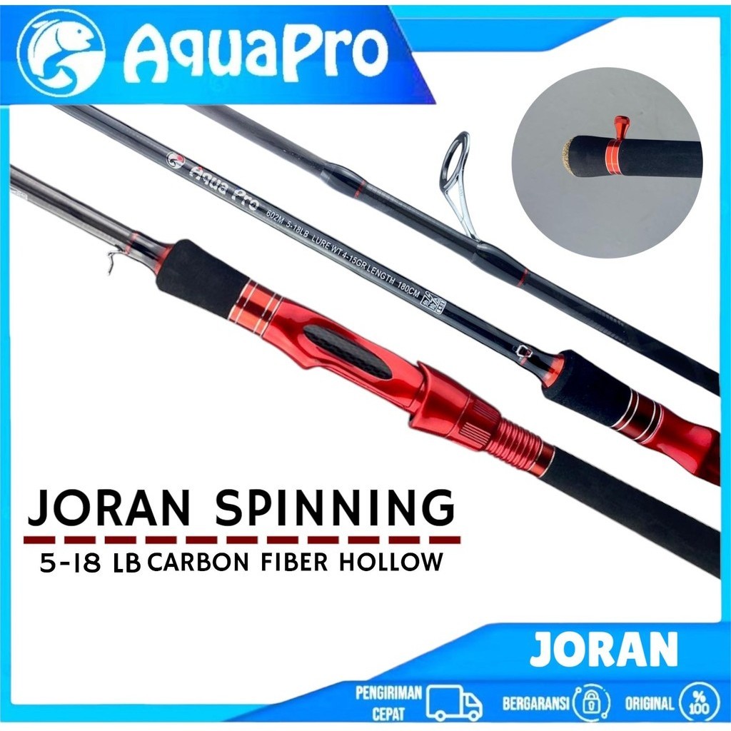Jual Joran Pancing Spinning 180-198cm Action Medium 2 Bagian Joran ...