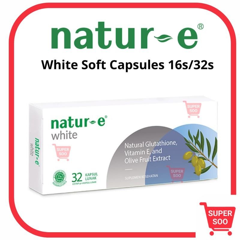 Jual NATUR-E White Soft Capsule Suplemen | 16 Kapsul | 32 Kapsul ...