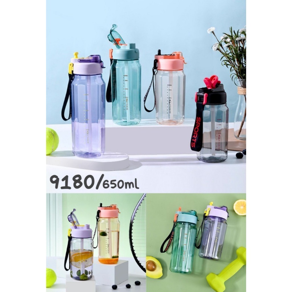 Jual TUMBLER PLASTIK BPA FREE - BOTOL MINUMAN DESAI TRENDY - BOTOL AIR ...