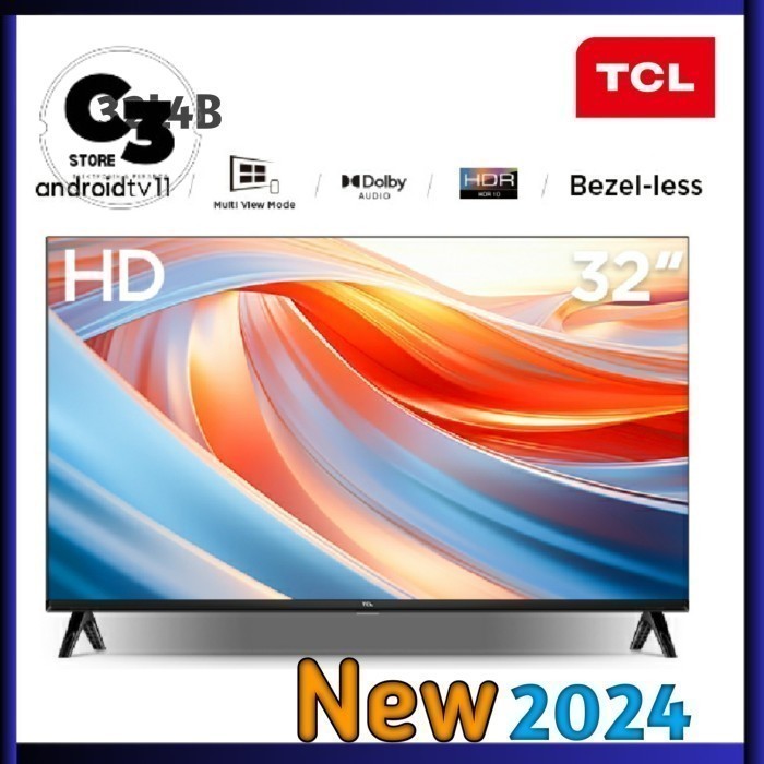 Jual LED TV TCL 32 inch 32inch 32L4B 32L 4B L4B Android Digital DVB T2 | Shopee Indonesia
