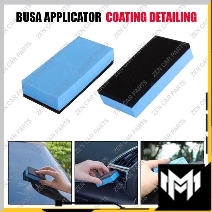 Jual Busa Coating Auto Detailing Applicator Pad Aplikator Aplikasi Spon ...