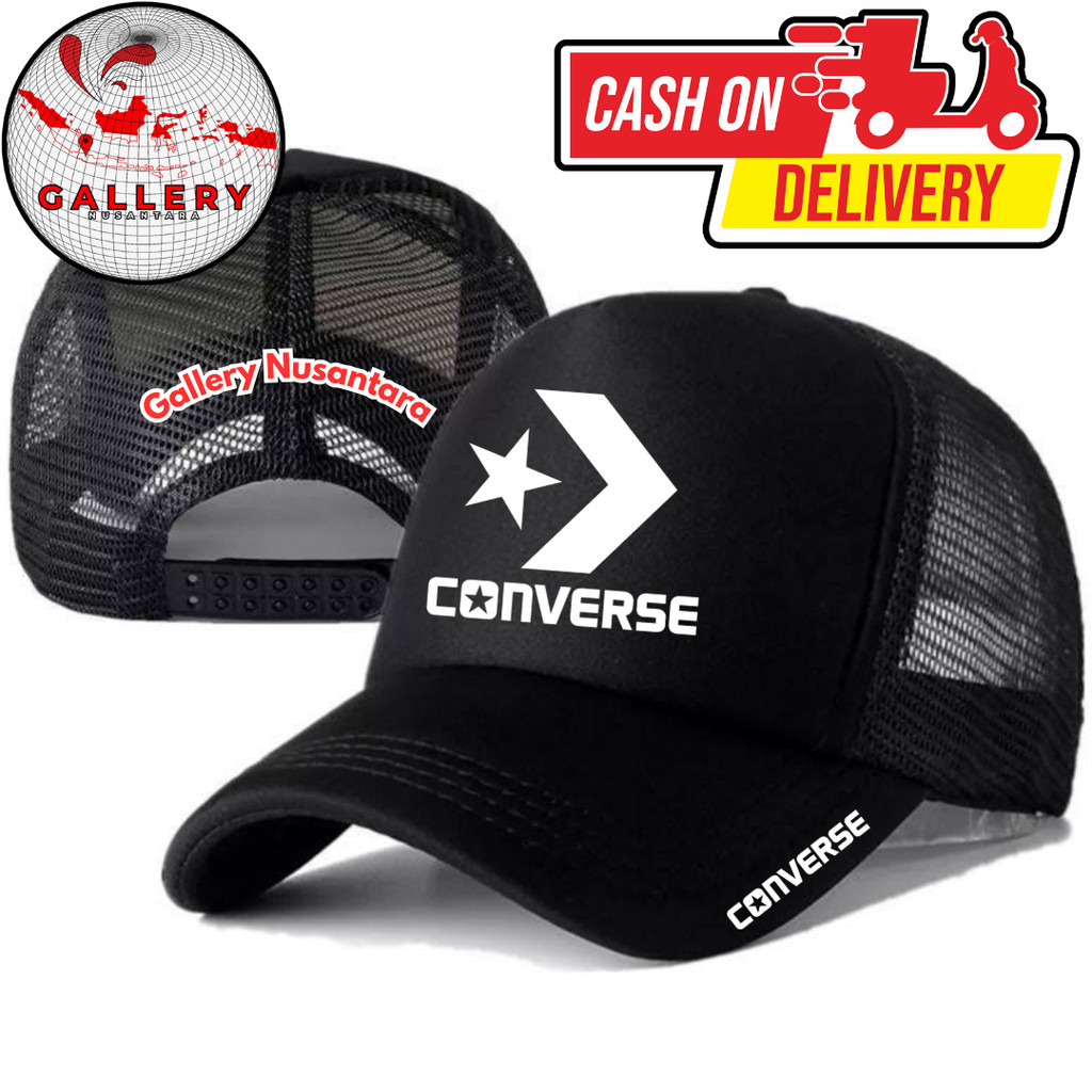 Jual Gallery Nusantara Topi Trucker KONVERSE - Topi Distro KONVERSE ...