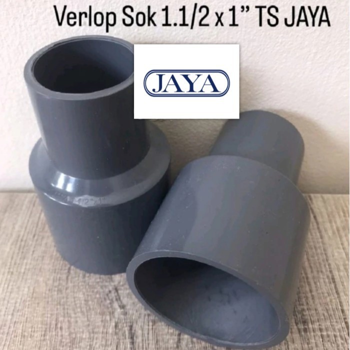 Jual Reducer sok 1 1/2" x 1" inch JAYA Verlop Sock vlok shock overlop 1.5x1 | Shopee Indonesia