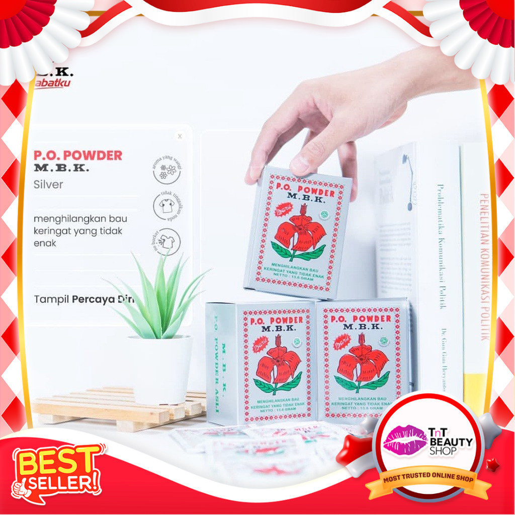 Jual MBK Powder Putih - Silver - Deodorant Powder - Sachet | Tnt beauty ...