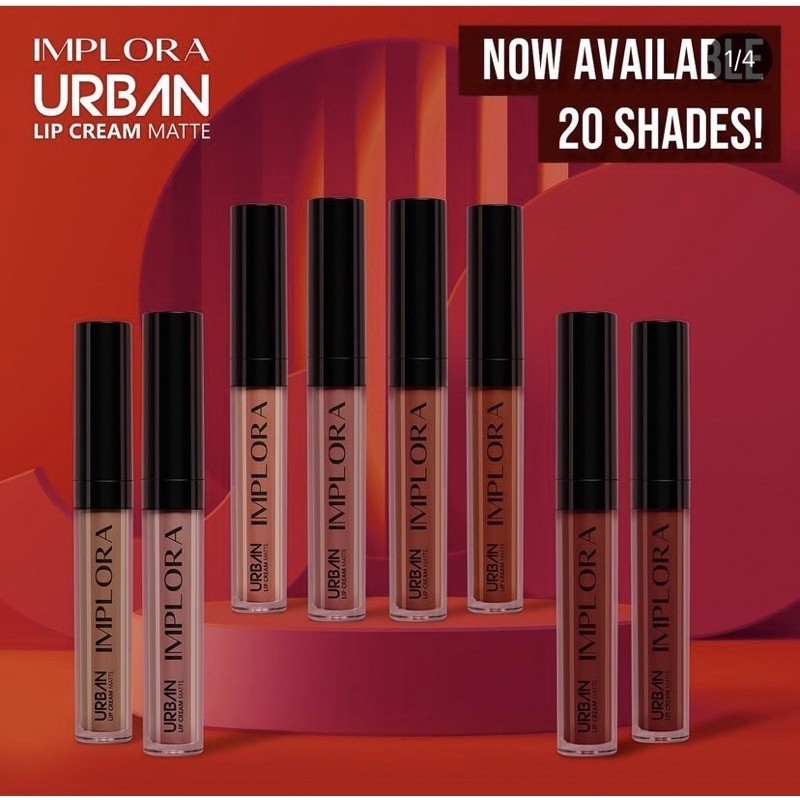 Jual Implora Urban Lip Cream/Implora Lip Cream/Implora Murah new 20 ...