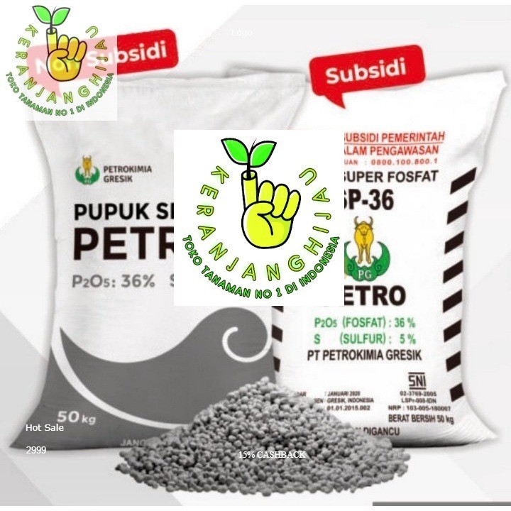Jual Pupuk SP-36 Repack 1 Kg Penyubur dan Pembenah Tanah (Non Subsudi ...