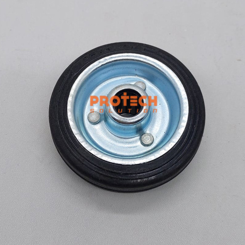 Jual TRIPLE S Roda saja Karet Hitam only 3in inch troli gledekan ...