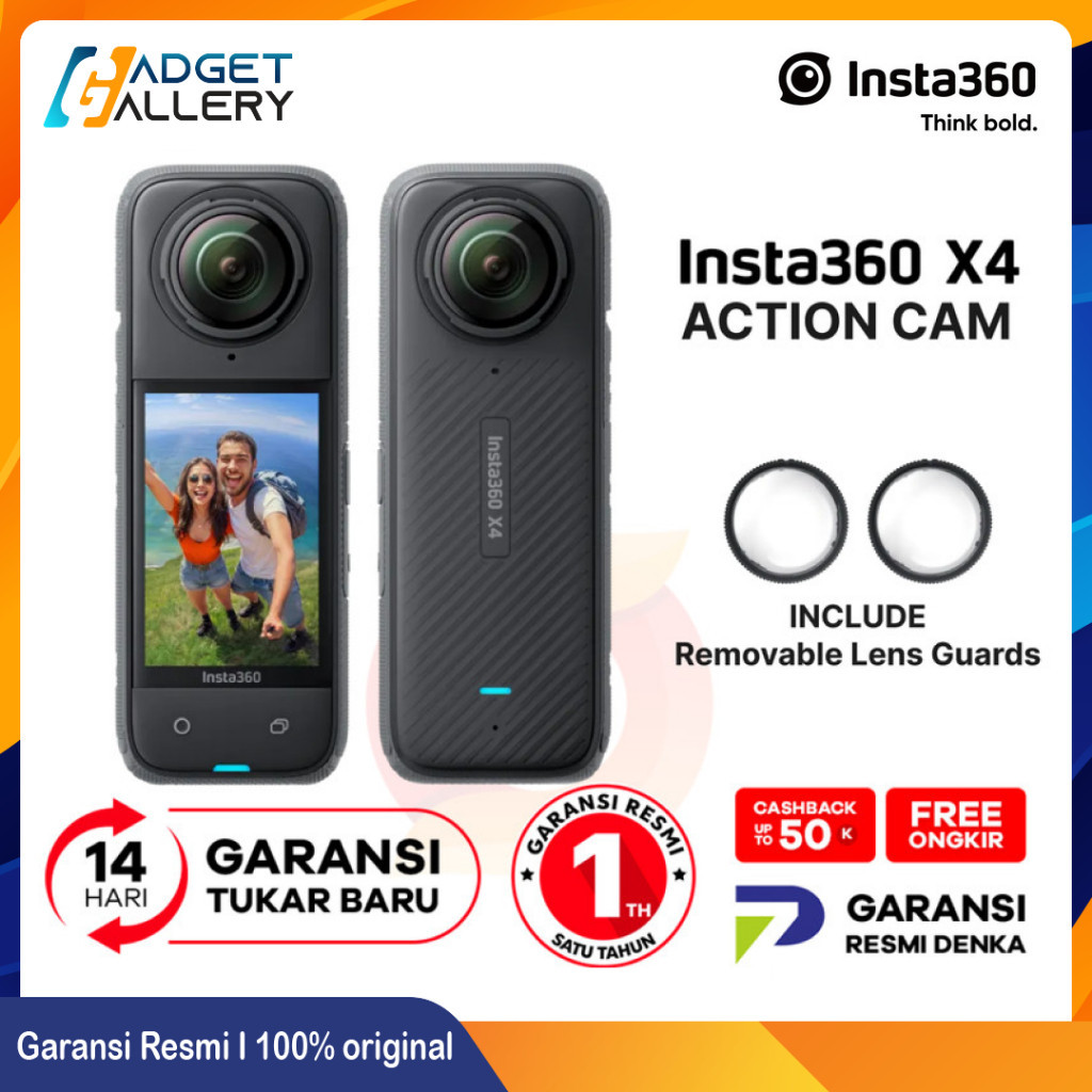 Jual Insta360 X4 Ultimate 8K 360 Action Cam Insta 360 ONE X4 Action Camera - Garansi Resmi ...