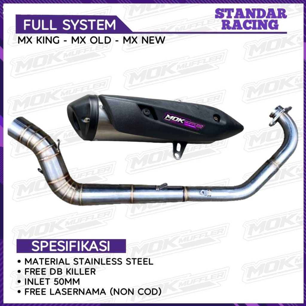 Jual Knalpot Malaysia Style Yamaha MX King - MX OLD - MX New Full ...