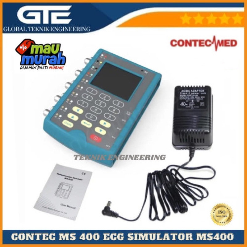 Jual Contec MS 400 ECG simulator MS400 Original | Shopee Indonesia