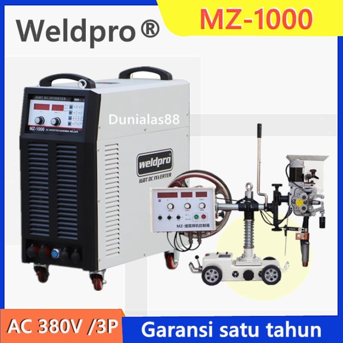 Jual Mesin Las MZ 1000 1Set Weldpro MZ-1000 Mesin Las Inverter ...