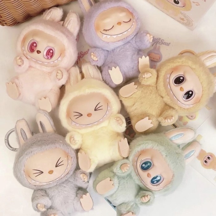 Jual Ready stock labubu have a seat pop mart v2 versi 2 original blind ...