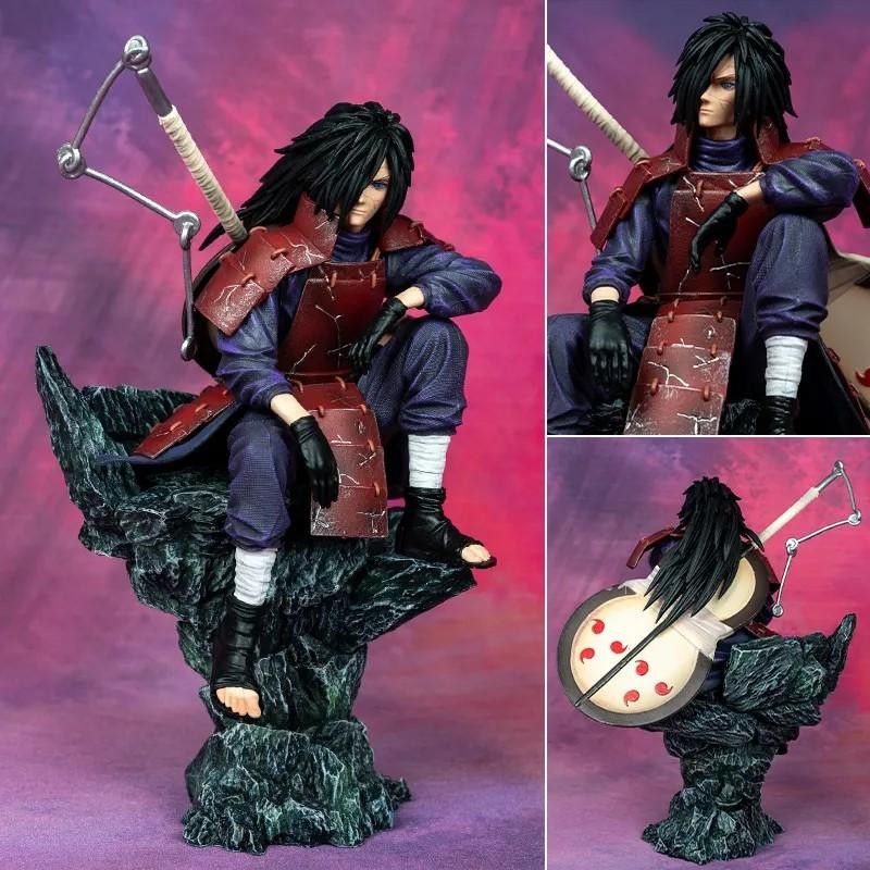 Jual Action Figure Madara Uchiha Duduk Version Stone Besar 23cm ...