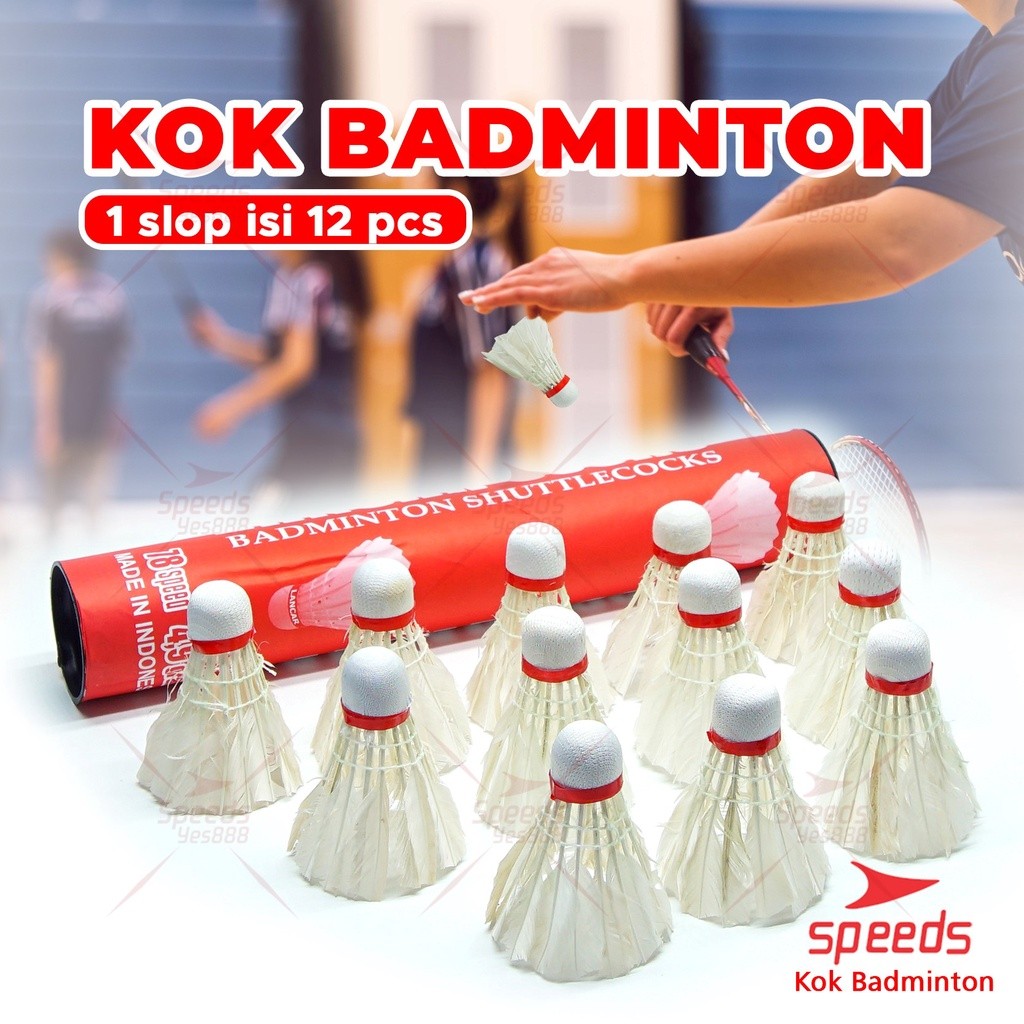 Jual SPEEDS Kok Badminton Shuttlecock Kok Bulu Tangkis Kok Badminton ...