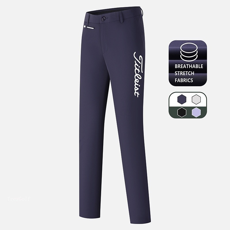 Jual T Golf Long Pants Sports Breathable Men's Golf Pants #NT34509_Pre ...