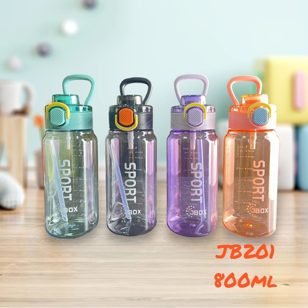 Jual JBOX JB201 Botol Minum Sedotan 800ML | Shopee Indonesia