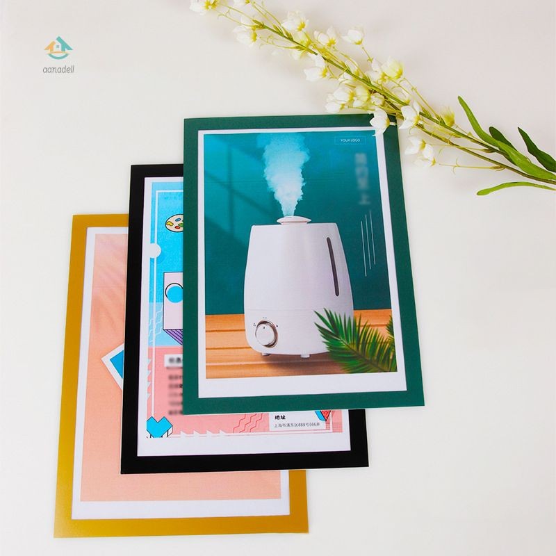 Jual A4 Matte Silver PVC Tempat Poster / Wall Stiker / Tempat Brosur ...