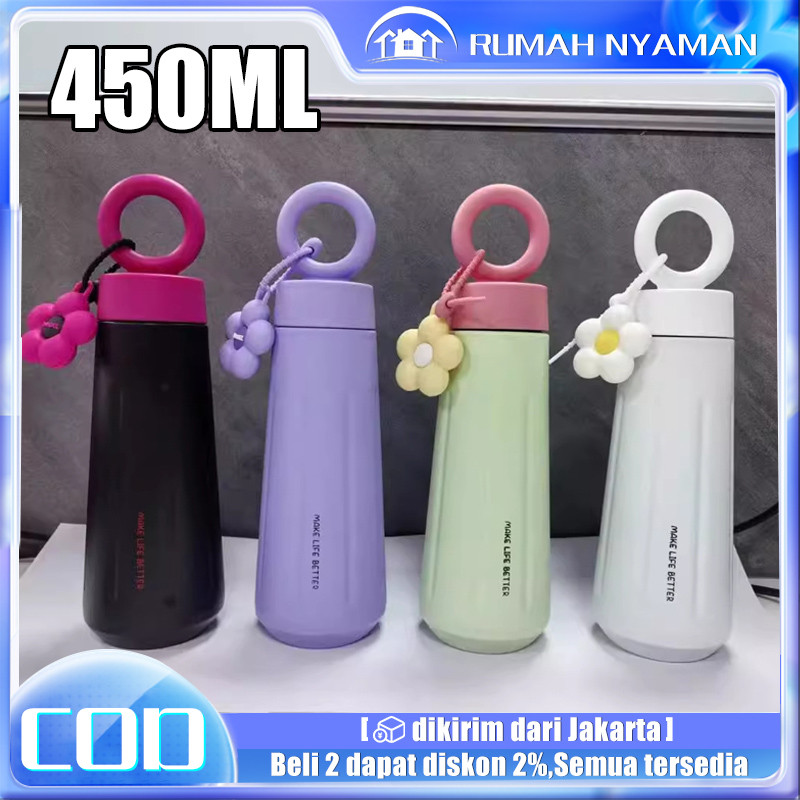 Jual 450ML Tumbler Vakum Tahan Panas Dingin Stainless 316 Cangkir ...