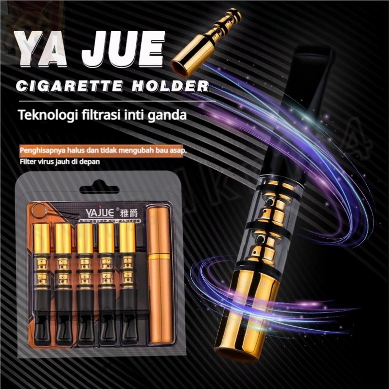 Jual YaJue-175 Pipa rokok/5PCS Pipa Filter PREMIUM/Filter Penyaring ...