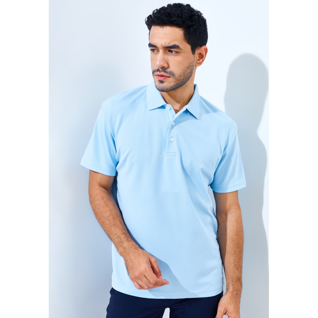 Jual Jack Nicklaus Robertson Premium Solid Polo Blue Guard | Shopee ...