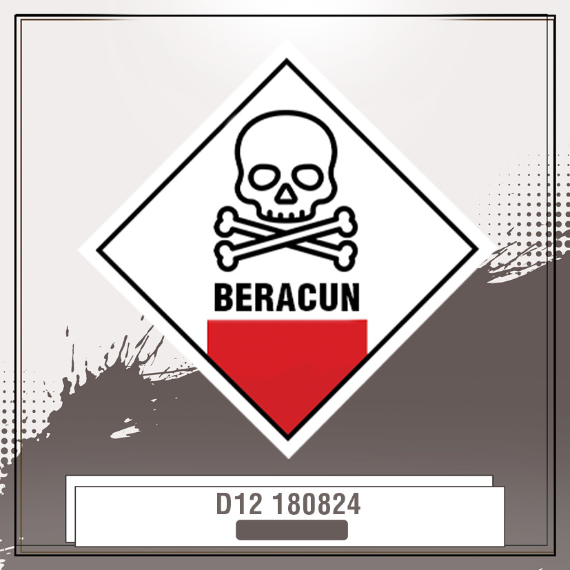 Jual Stiker Label Tanda Simbol Limbah B3 Bahan Berbahaya dan Beracun ...