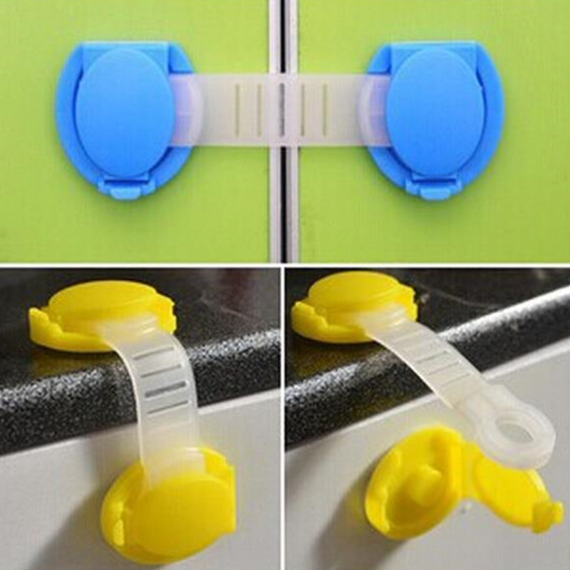 Jual Baby Safety Door Lock Drawer Cabinet Wardrobe Fridge Kids Children ...
