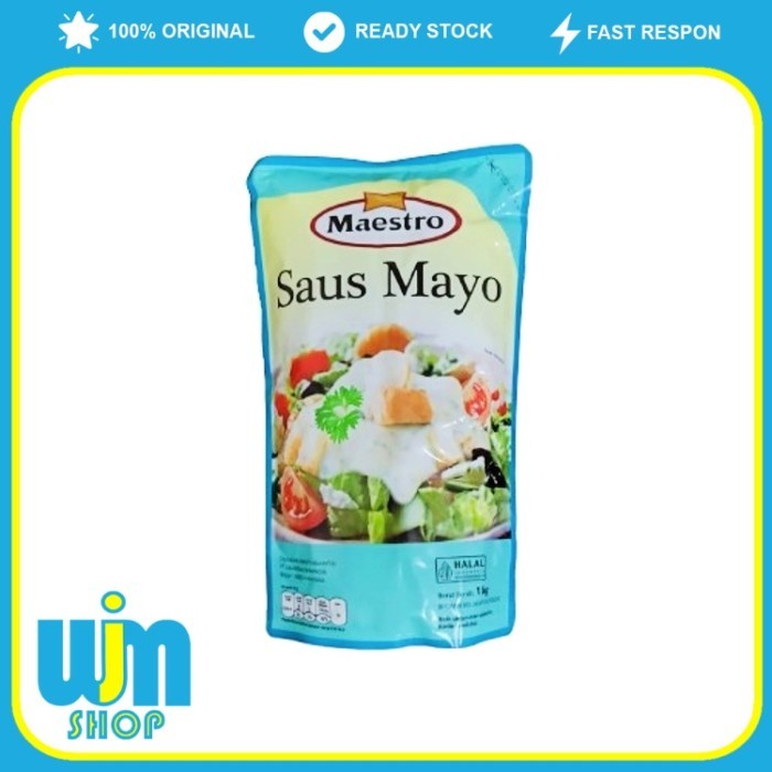 Jual Maestro Saus Mayo 1kg - Mayonnaise | Shopee Indonesia