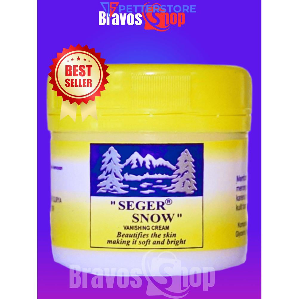 Jual SEGER SNOW VANISHING CREAM KUNING 35 GR | Shopee Indonesia