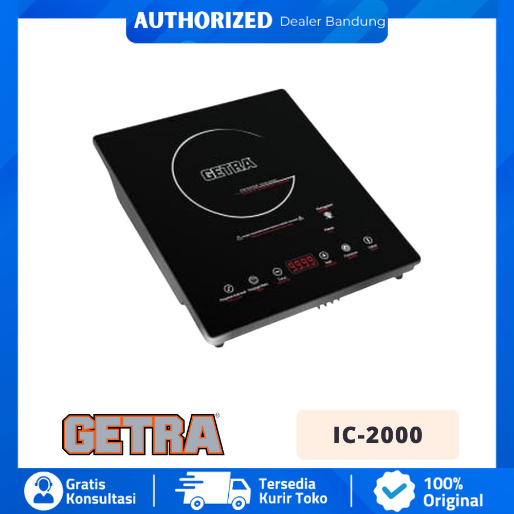 Jual GETRA IC-2000 KOMPOR INDUKSI LISTRIK INDUCTION COOKER 1 TUNGKU ...