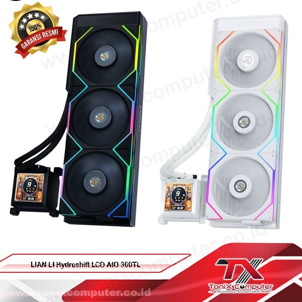 Jual LIAN LI Hydroshift LCD AIO 360TL | 360mm Liquid Cooling With 2.88 ...