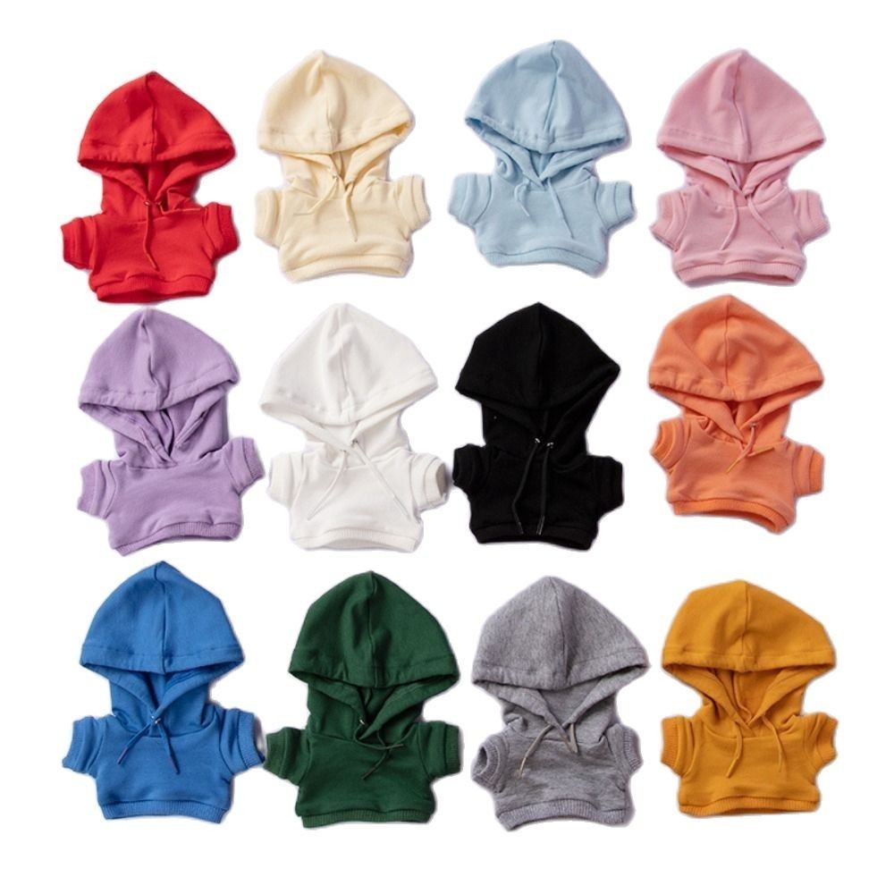 Jual labubu v1 v2 v3 labubu 17cm Cotton Doll Hoodies Multicolor ...