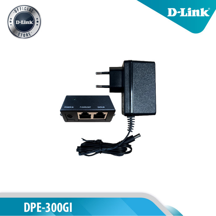 Jual D-Link DPE-300GI 1 Port Gigabit PoE Injector | Shopee Indonesia