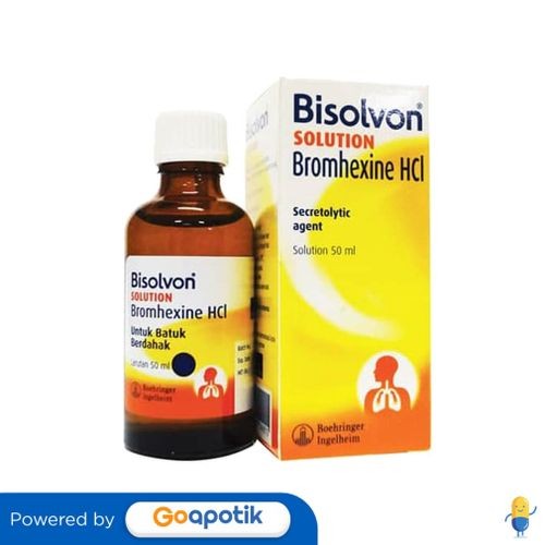 Jual Bisolvon Solution 50 Ml Botol | Shopee Indonesia