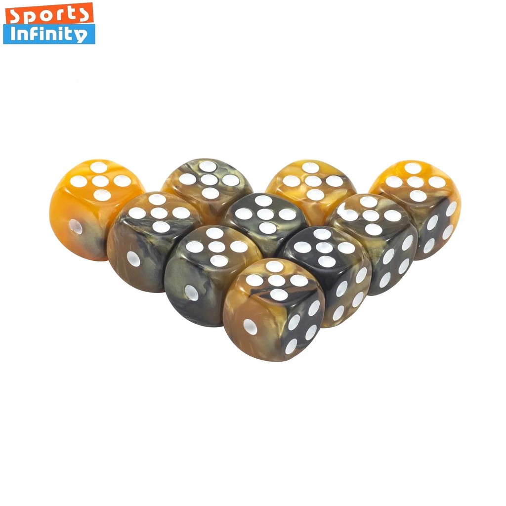 Jual 10Pcs/set 12mm Number Dice Set COC Dice for Dnd TRPG Cthulhu Table ...