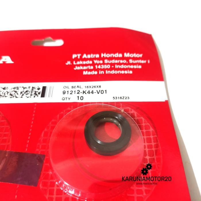 Jual Seal Selah Beat eSP/Genio/Scoopy/Vario eSP Original AHM 91212-K44-V01 best | Shopee Indonesia