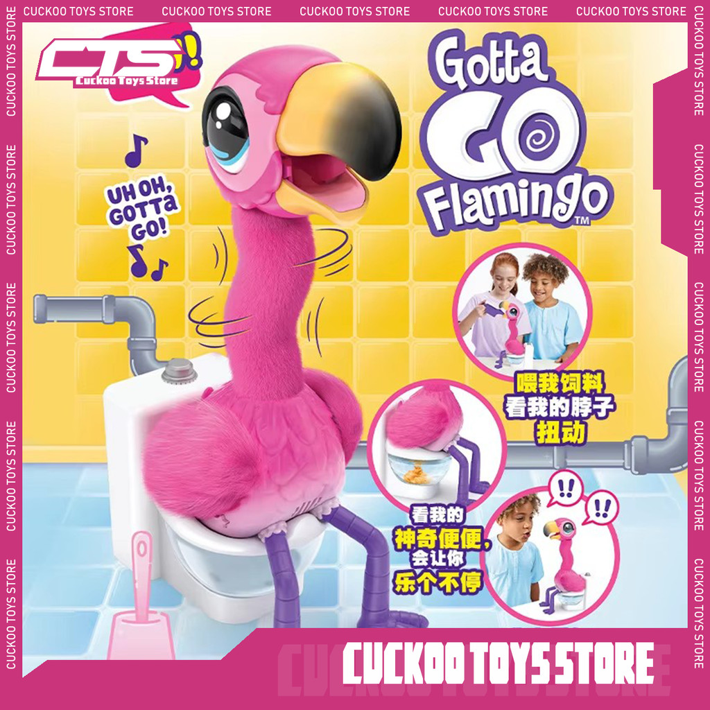 Jual Flamingo Little Live Pets Electronic Pet Plastic Animal Feeding ...