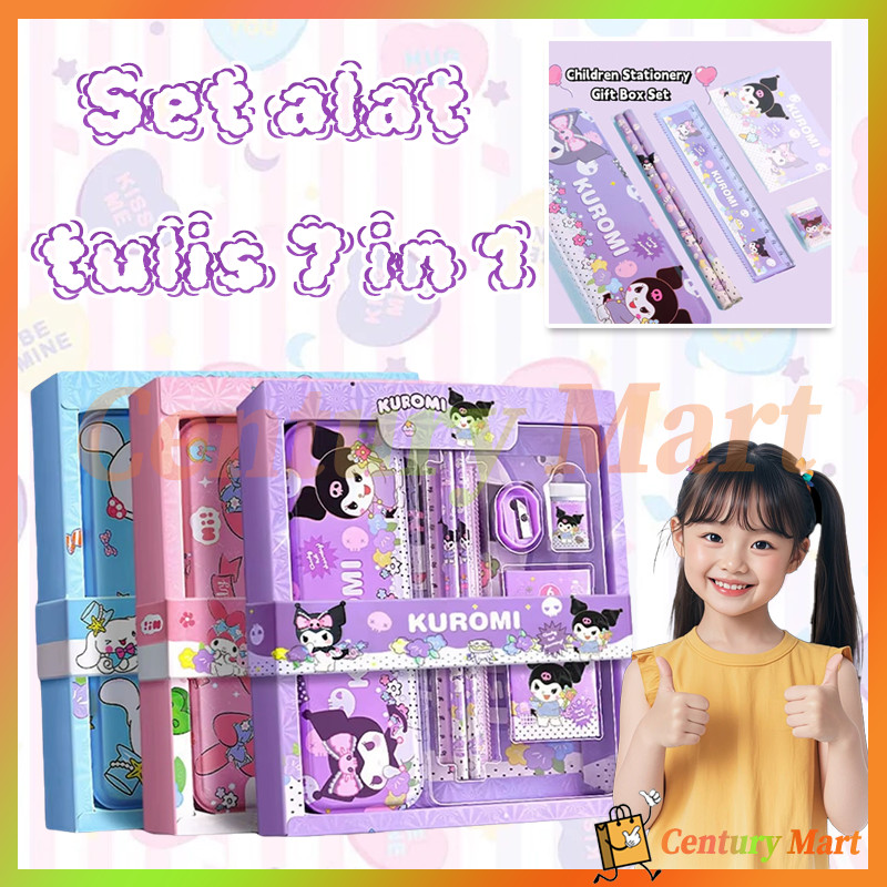 Jual CM Studen Set Alat Tulis Sekolah Karakter Kuromi Cinamonrol My ...