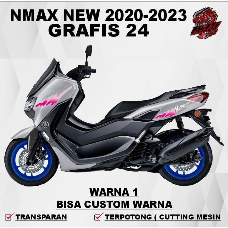 Jual Stiker Yamaha N-max NMAX Nmax N-max NEW grafis 24 | Shopee Indonesia
