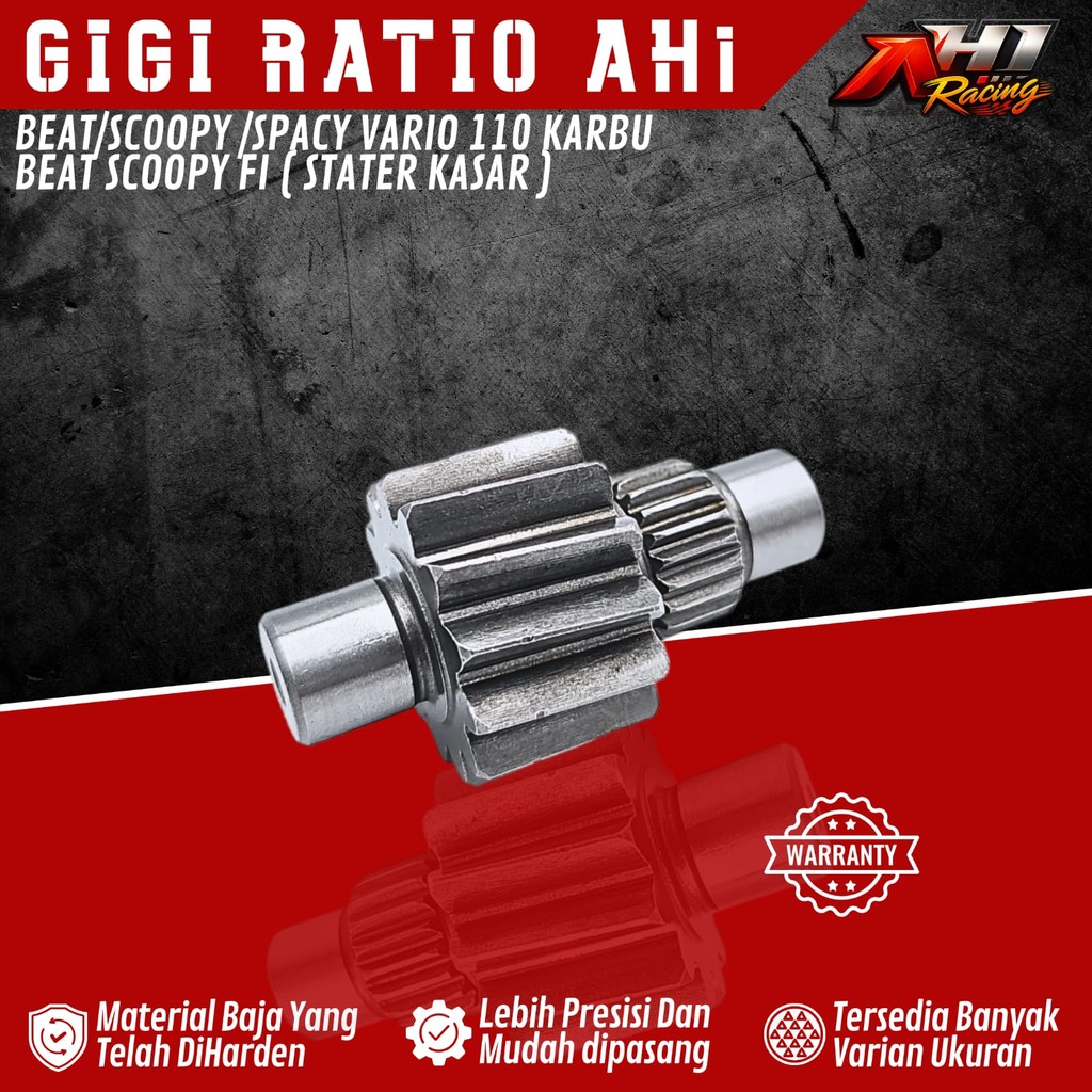Jual GEAR GIGI RATIO RASIO 13 14 T BEAT KARBU SCOOPY KARBU VARIO 110 ...