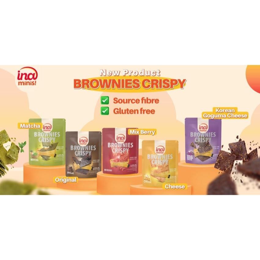 Jual Ina minis Brownies Crispy 35gr | Shopee Indonesia