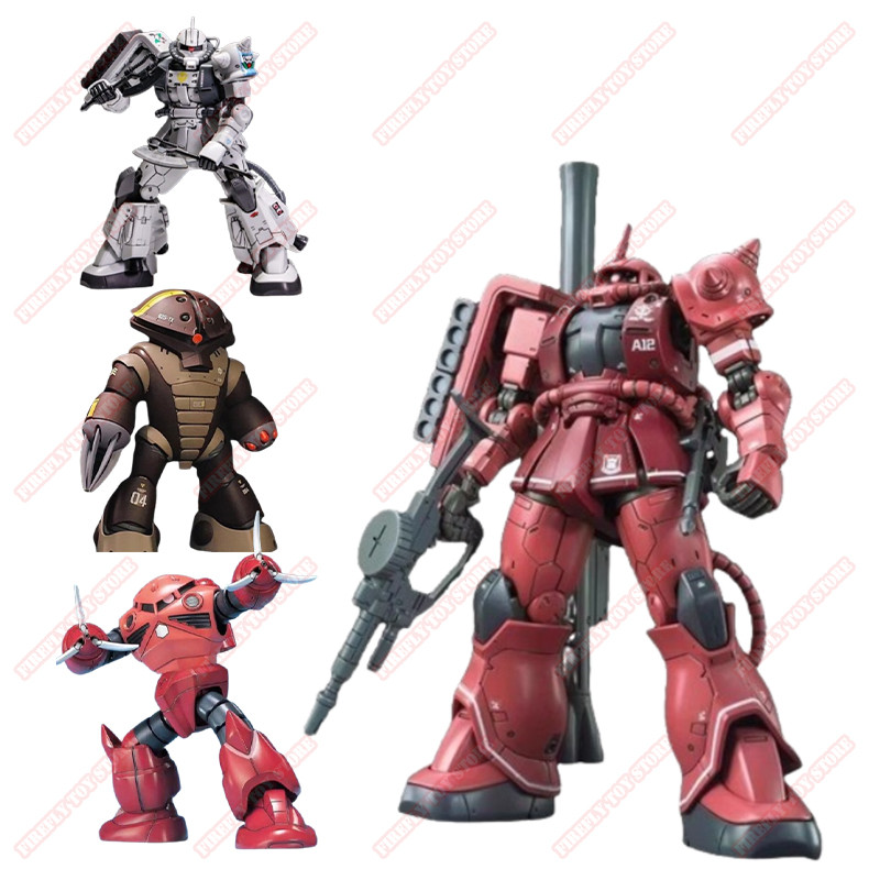 Jual GUNDAM Animation Game Peripheral Toys HG 1/144 ZAKU BLACK TRI ...