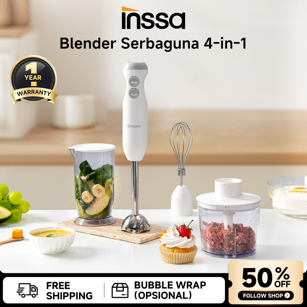 Jual 【Promo Pre-Order】INSSA X Simplus Blender Genggam Elektrik Multifungsi Pengocok Telur ...