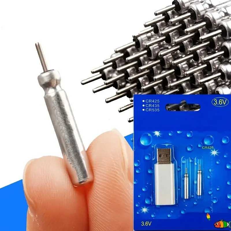 Jual Litokala Baterai Pelampung Pancing LED Rechargeable CR425 USB Charger - LK25 -BR | Shopee ...