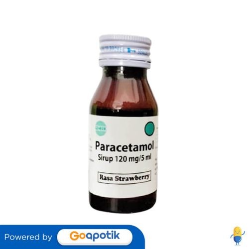 Jual Paracetamol Mersi 120 Mg/5 Ml Rasa Strawberry Syrup 60 Ml | Shopee ...