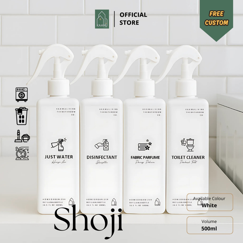 Jual KOKORO - SHOJI | Botol refill pembersih kaca spray botol spray isi ...
